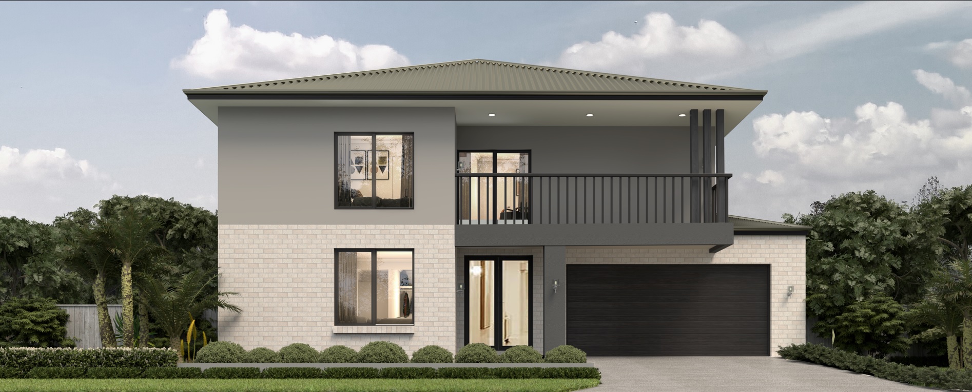 Double Story Facades – Honeycomb Homes